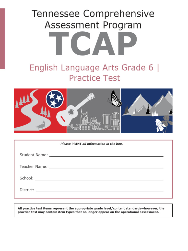 Grade 6 ELA Practice Test | PDF | Alexander Hamilton | James Madison