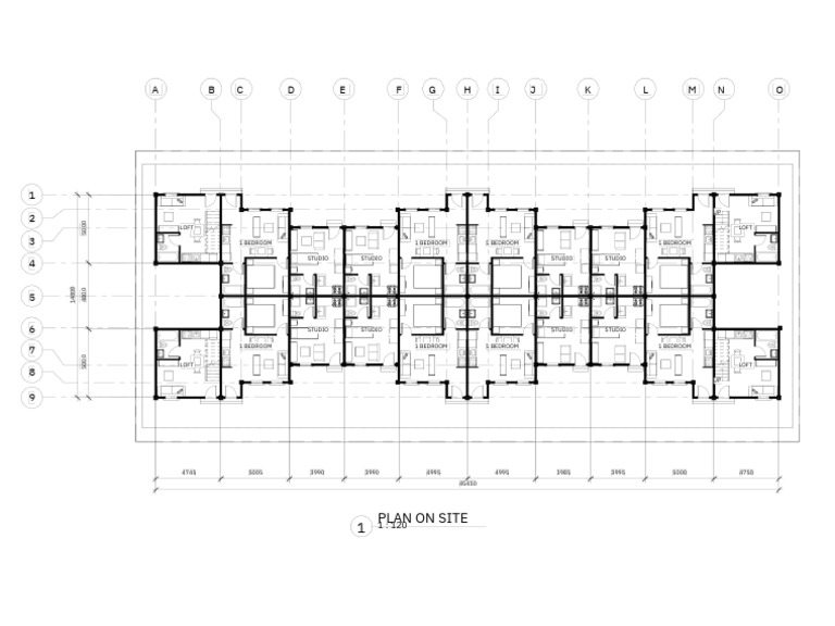 Multi Family Dwelling Site Plan_Zapanta | PDF