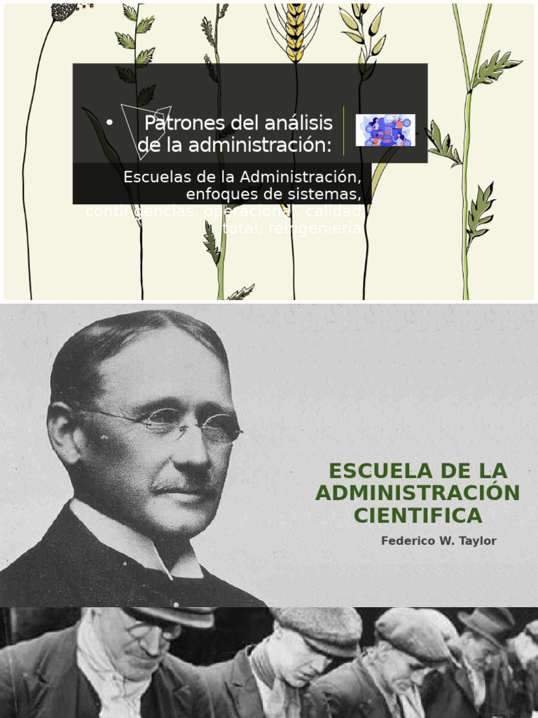 Administración Científica de Taylor | PDF | Calidad (comercial) | Business