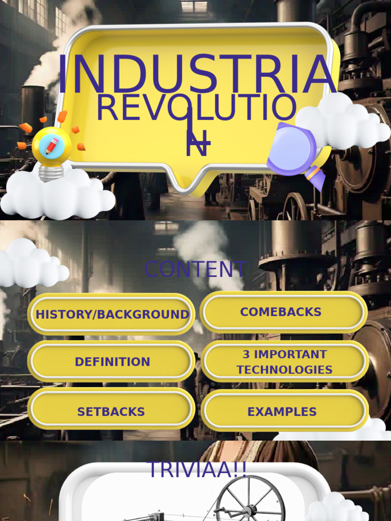 Group 4 Sts Presentation | PDF | Industrial Revolution | Textiles