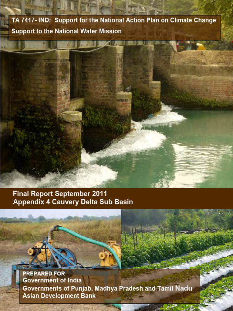 Cauvery Delta Water Mission Support Report | PDF | Groundwater | Rain