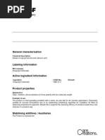 Uvinul® MC 80 | PDF | Implied Warranty | Chemical Substances