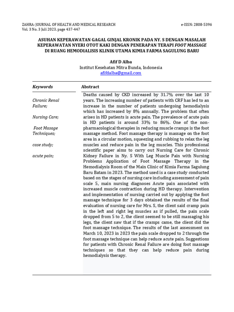 D Alba Template of AISHA, Indonesia | PDF