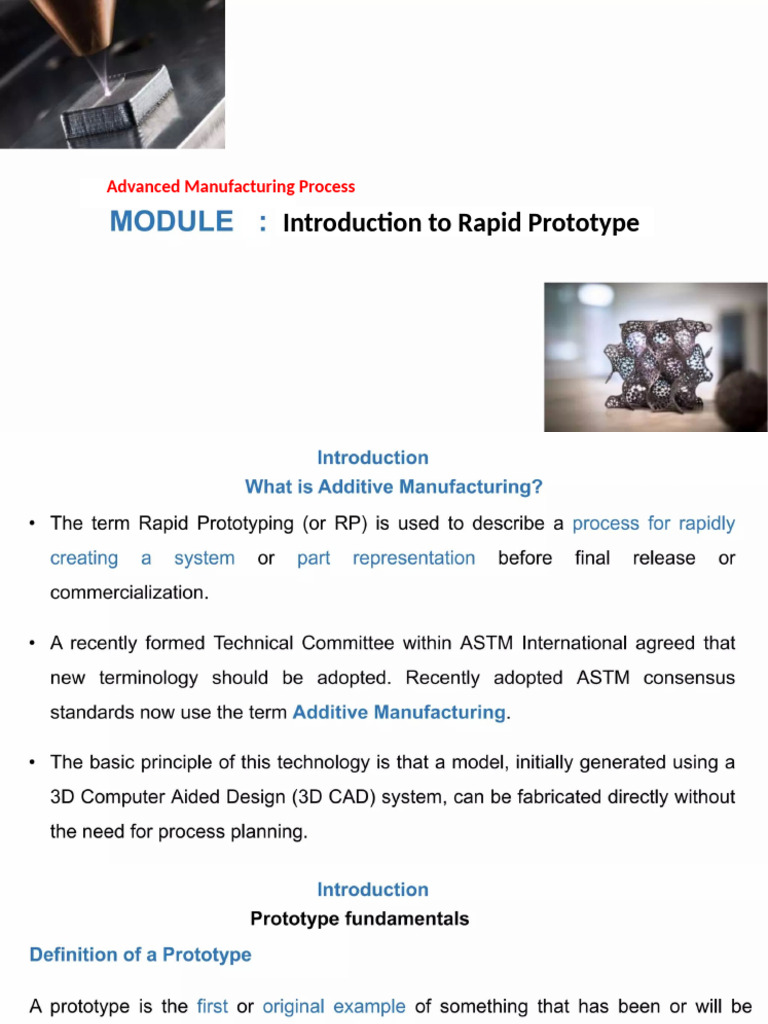 Rapid Prototype 18-01-2024 | PDF | Computer Aided Design