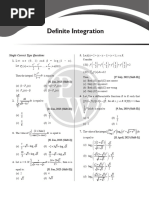 Definite Integration Questions for JEE | PDF | Function (Mathematics) | Functions And Mappings