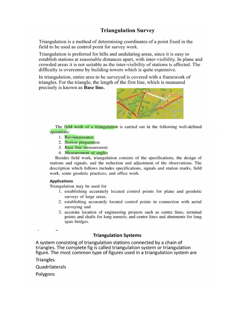 Triangulation | PDF