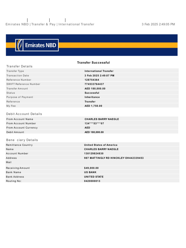 Transaction Receipt | PDF