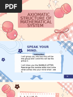 Week 1-2:: Mathematical System (Undefined Terms, Defined Terms, Axioms ...