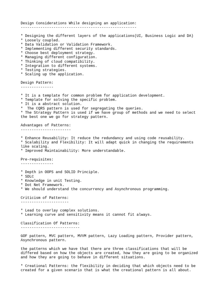 Design Patterns | PDF | Class (Computer Programming) | Software Engineering Design Patterns | PDF | Class (Computer Programming) | Software Engineering