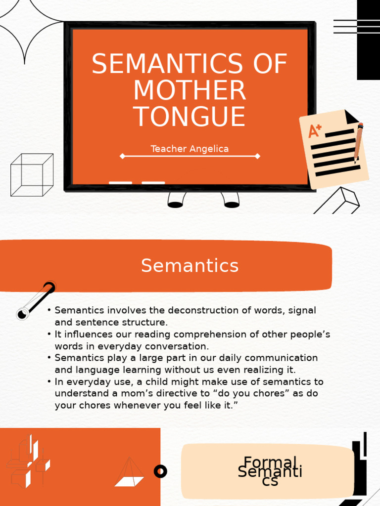 Understanding Semantics in Language | PDF | Semantics | Lexical Semantics