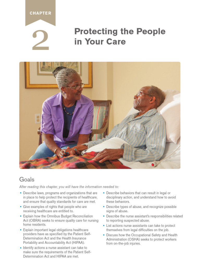 Nurse Assistant Training Textbook-40-51 | PDF | Health Care | Joint ...