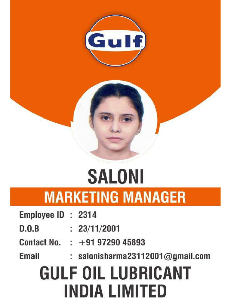 Job Id Card | PDF
