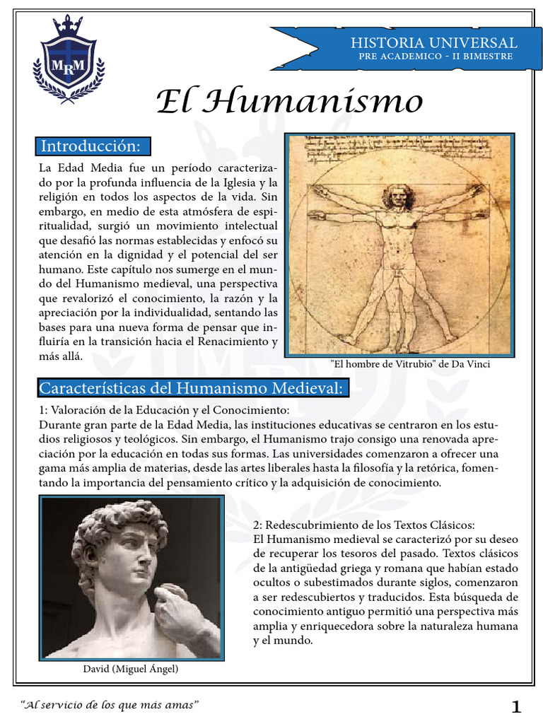 HUMANISMO | PDF | Humanismo | Razón
