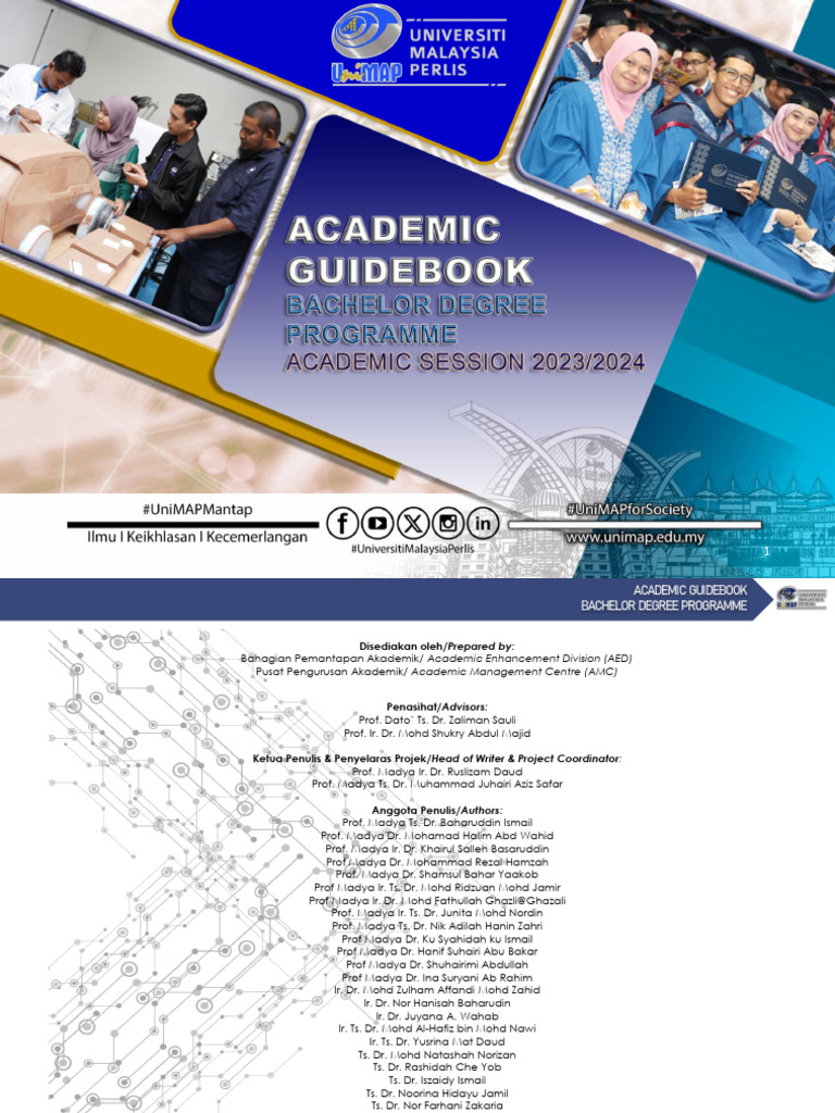 UniMAP BPA Sarjana Muda Sidang Akademik 2023-2024 | PDF | Academic Term | Engineering