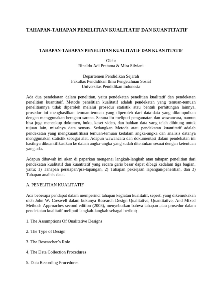 TAHAPAN | PDF