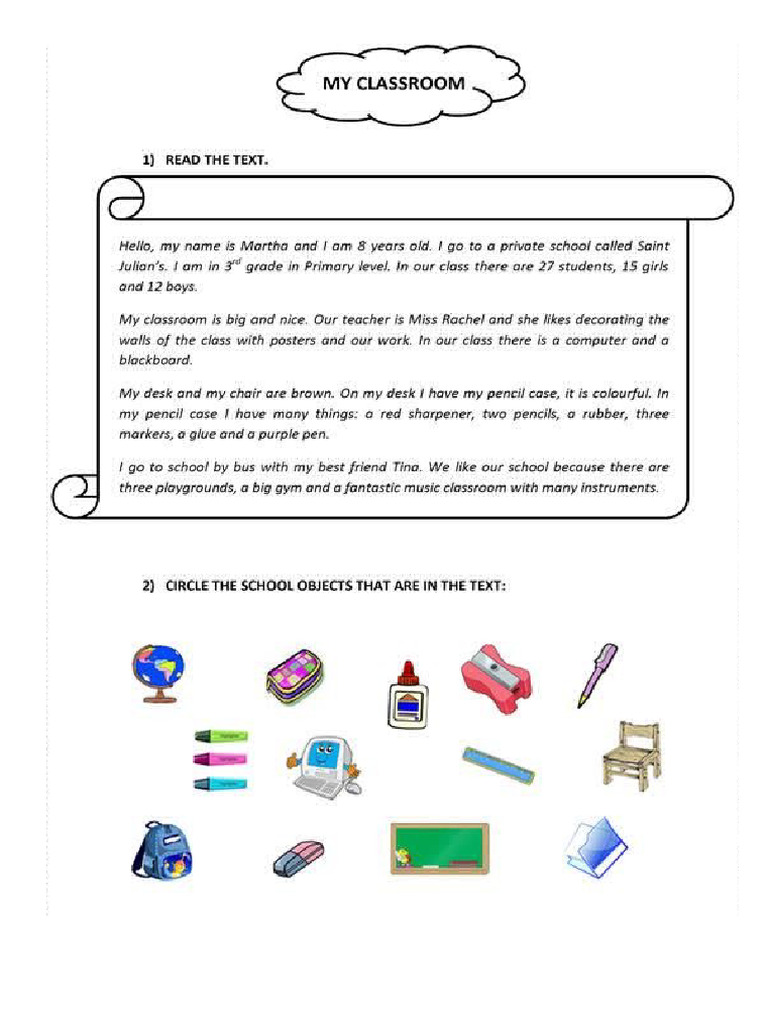 School Objects and This That | PDF