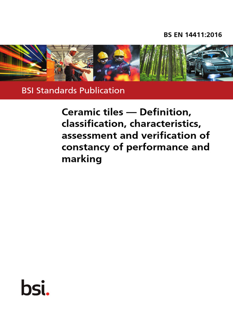 BS en 14411-2016 | PDF | Tile | Materials