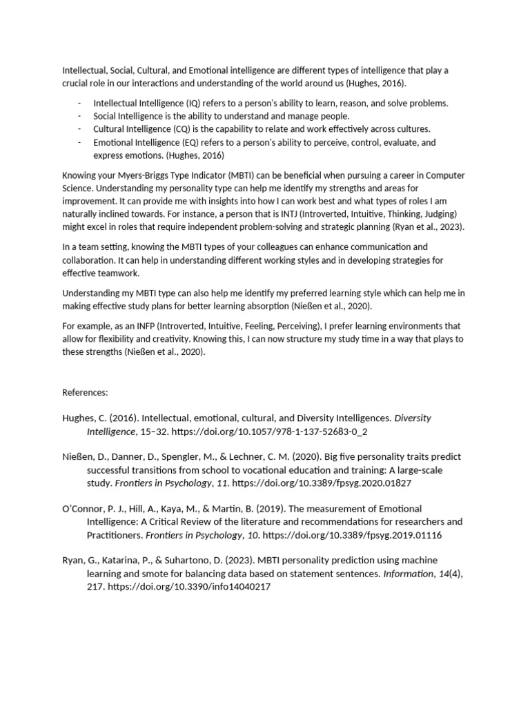 DF1 | PDF | Intelligence | Emotional Intelligence