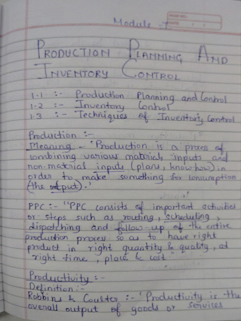 MANAGEMENT MODULE - 1 | PDF