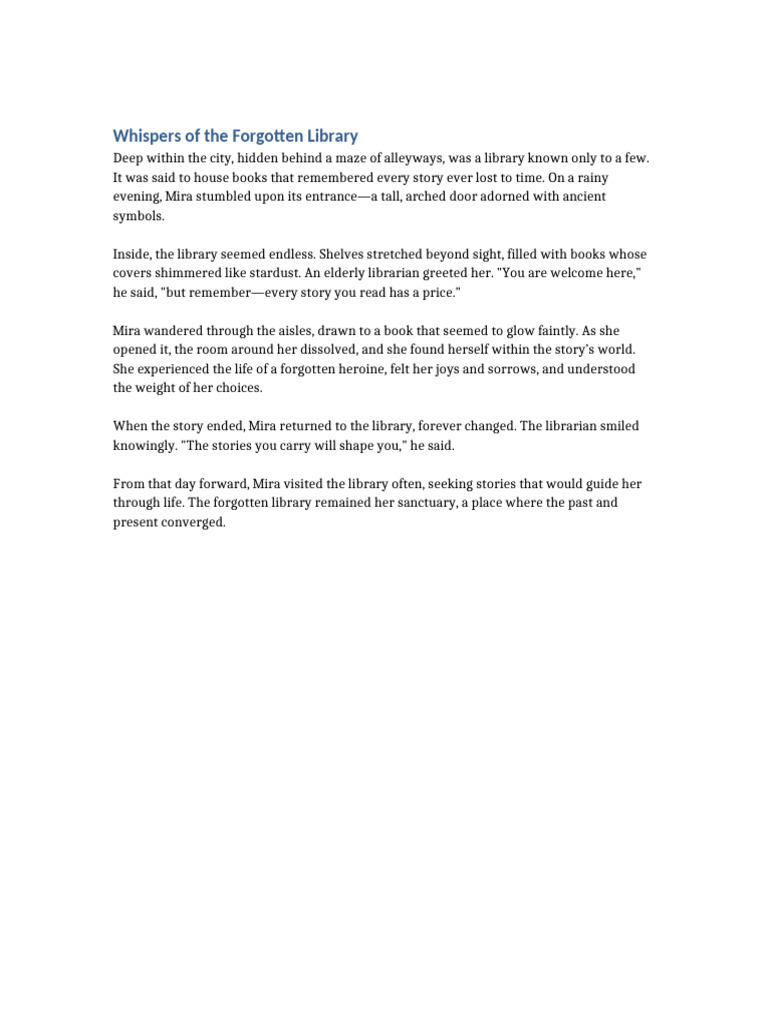 Forgotten Library | PDF