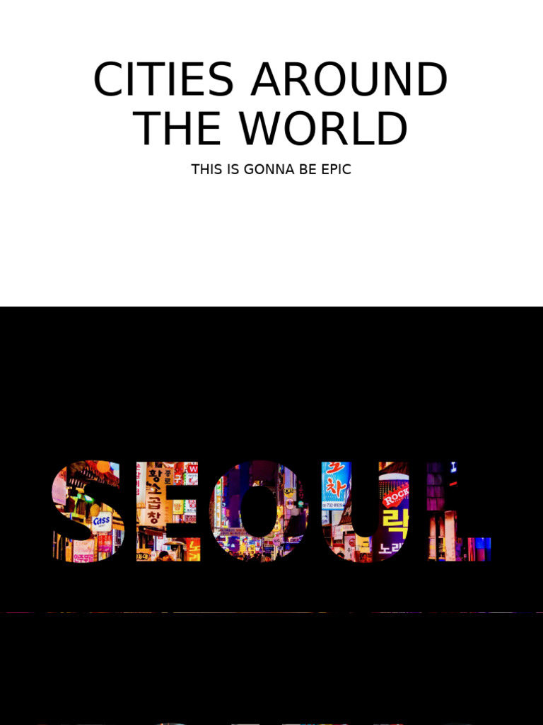 Cities Around The World Pdf