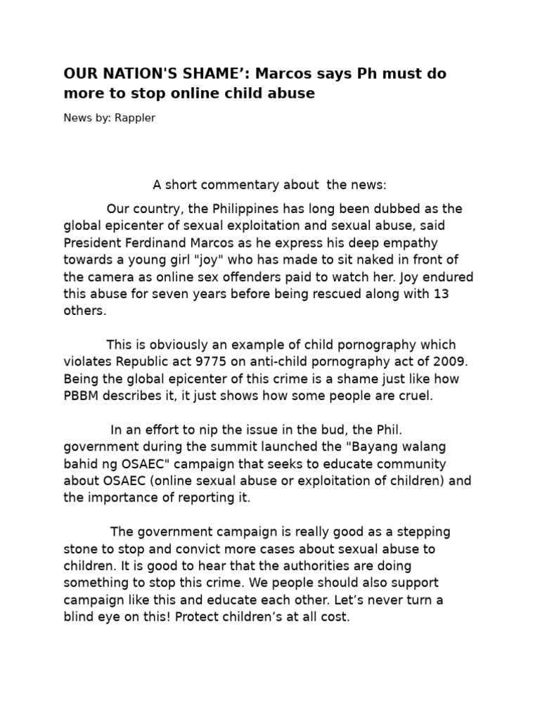 Short Commentary | PDF