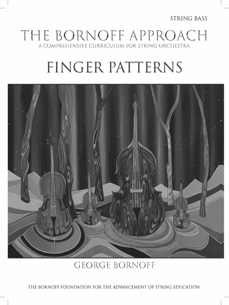 Finger Patterns Book BW Cover BASS | PDF | Violin | Cello