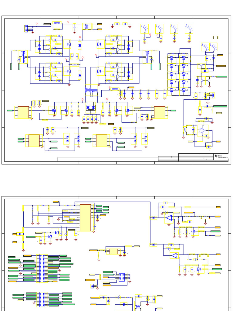 PMP8740 2KW Rev - E Full Bridge - Schematic | PDF