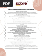 10 Codigo Gestuales | PDF