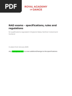 RAD Grade 5 Ballet Syllabus Overview | PDF | Language Arts & Discipline ...