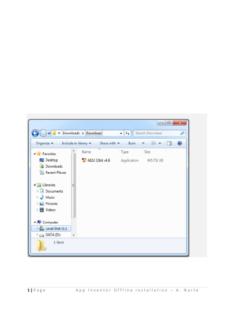App Inventor Offline Installation | PDF