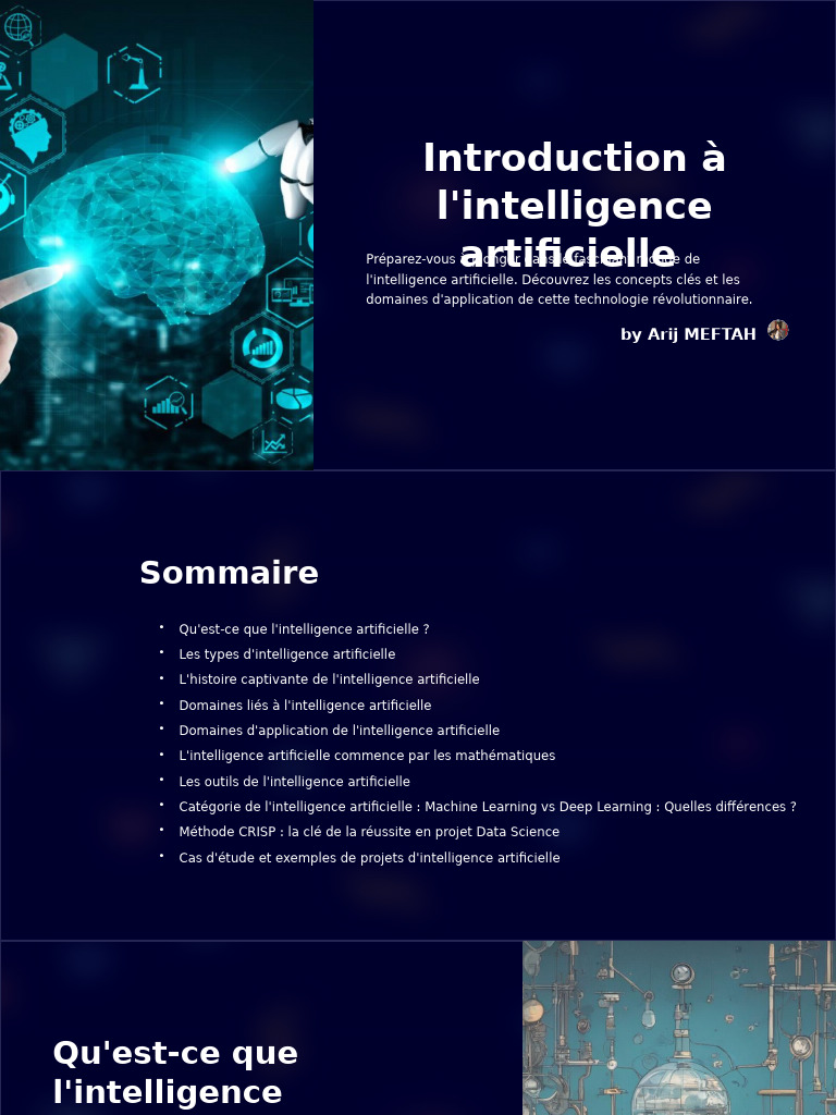 Introduction A Lintelligence Artificielle | PDF | Intelligence ...