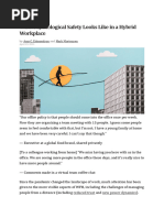 Yuille and Cutshall | PDF | Witness | Memory