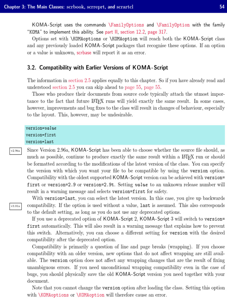 KOMA-Script Classes Overview | PDF | Page Layout | Paragraph
