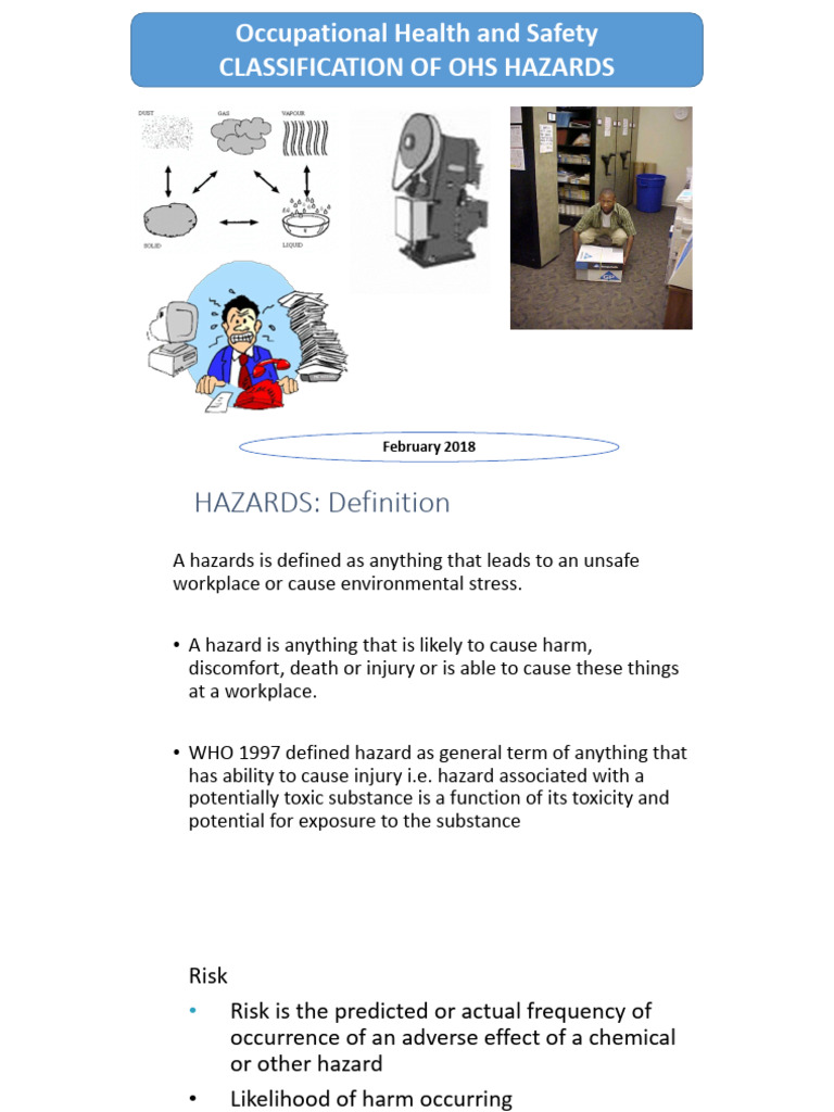 OHS Hazard Classification Guide | PDF | Hazards | Lung