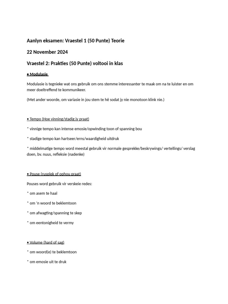 Drama Opsomming | PDF