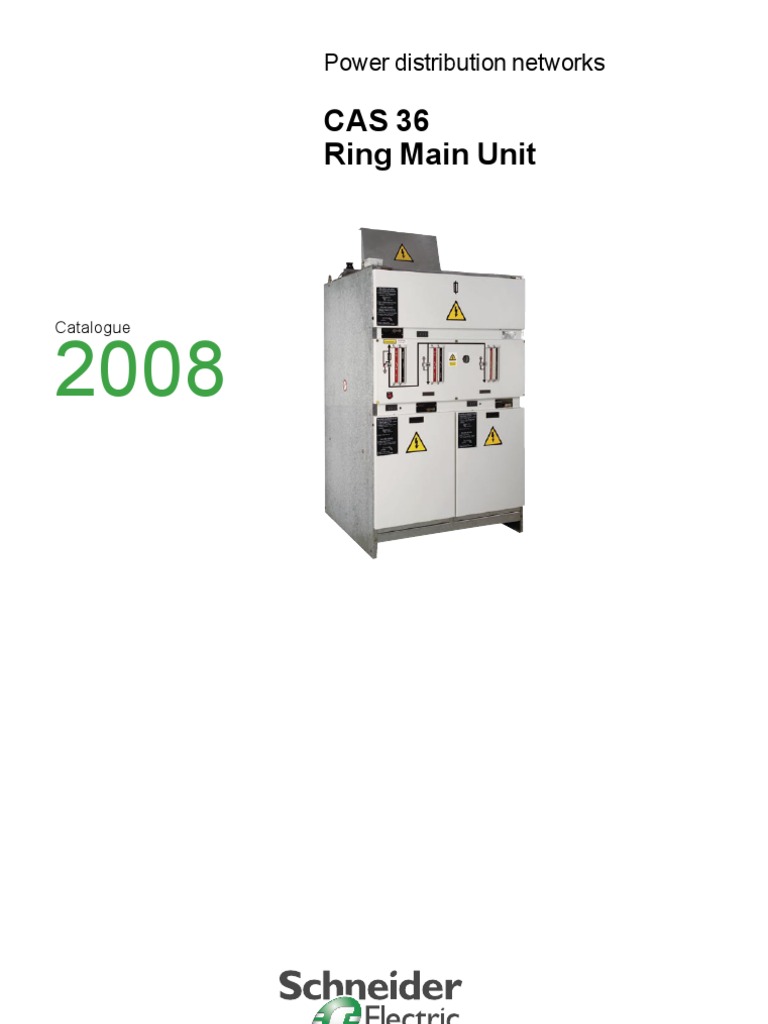 RMU Catalog Ring Main Unit Cas36 | PDF | Fuse (Electrical) | Switch