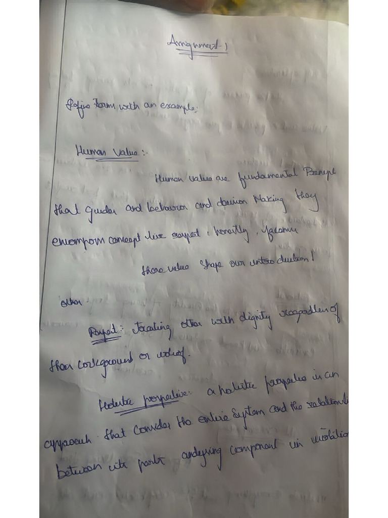 Gayathri Bme UHV Assignment 1 | PDF