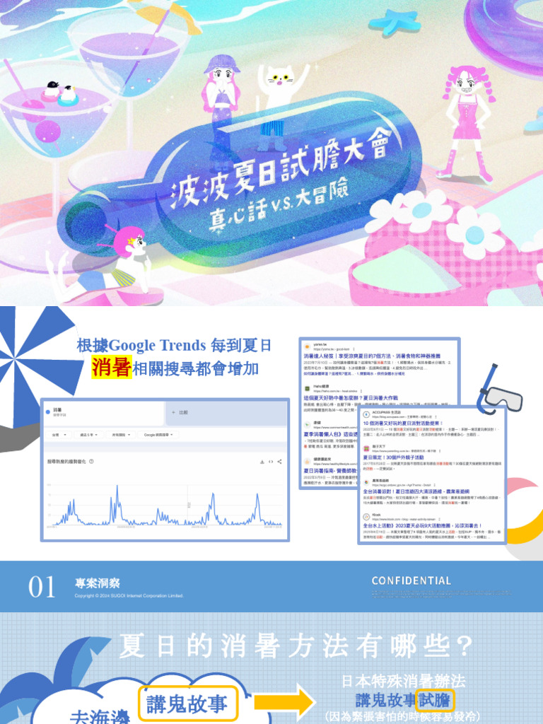 2024 PopDaily 波波夏日試膽大會專案[真心話VS大冒險] | PDF