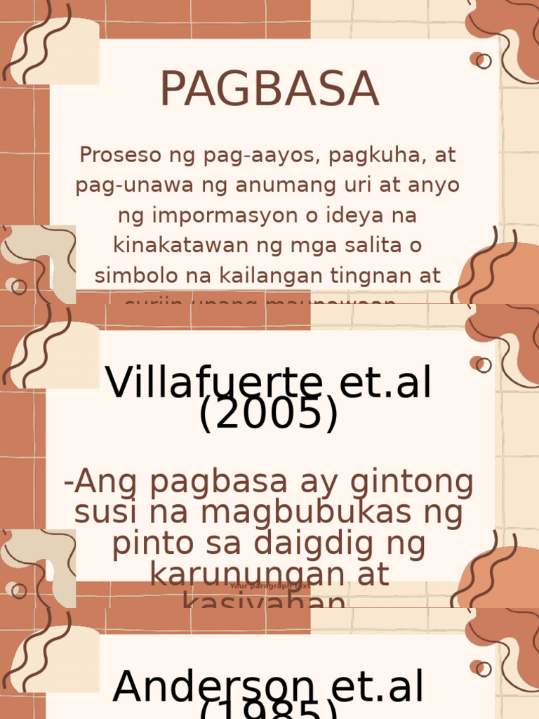 PAGBASA | PDF