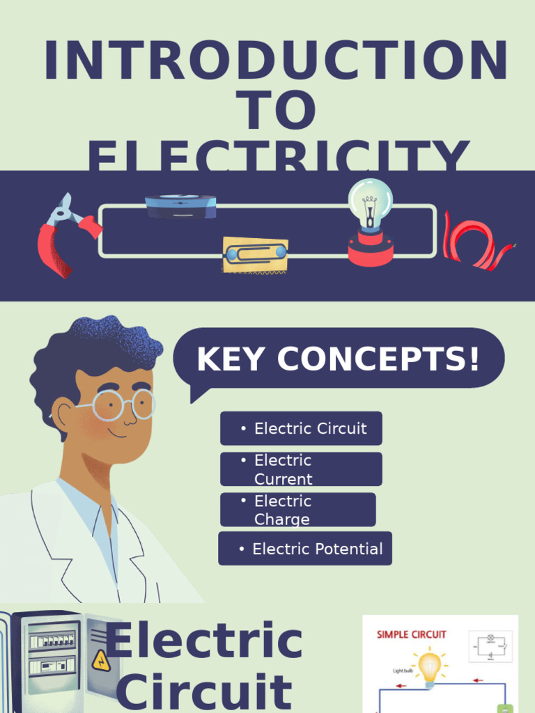 Building Electric Circuits Activity Science Presentation in Light Green ...