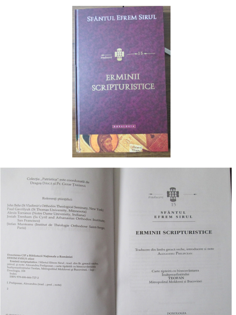 Sf. Efrem Sirul - Schimbarea La Fata | PDF