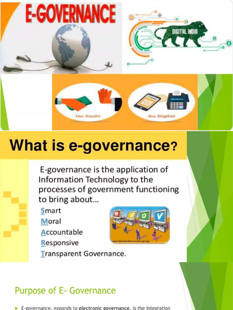 Egovernance Version 01 | PDF