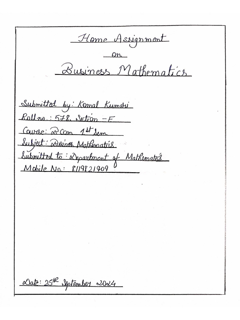 BMT Home Assignment | PDF