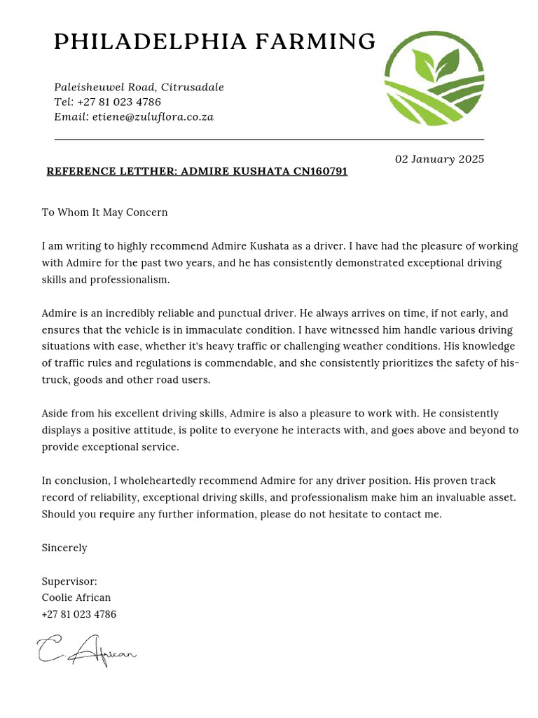 Admire Kushata RL | PDF