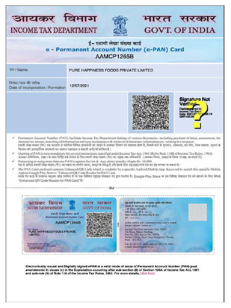 Un Company Pan | PDF