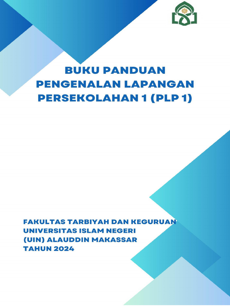 Buku Panduan PLP 1 Tahun 2024 | PDF