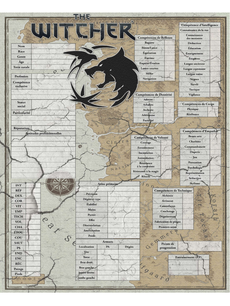 Fiche Witcher | PDF