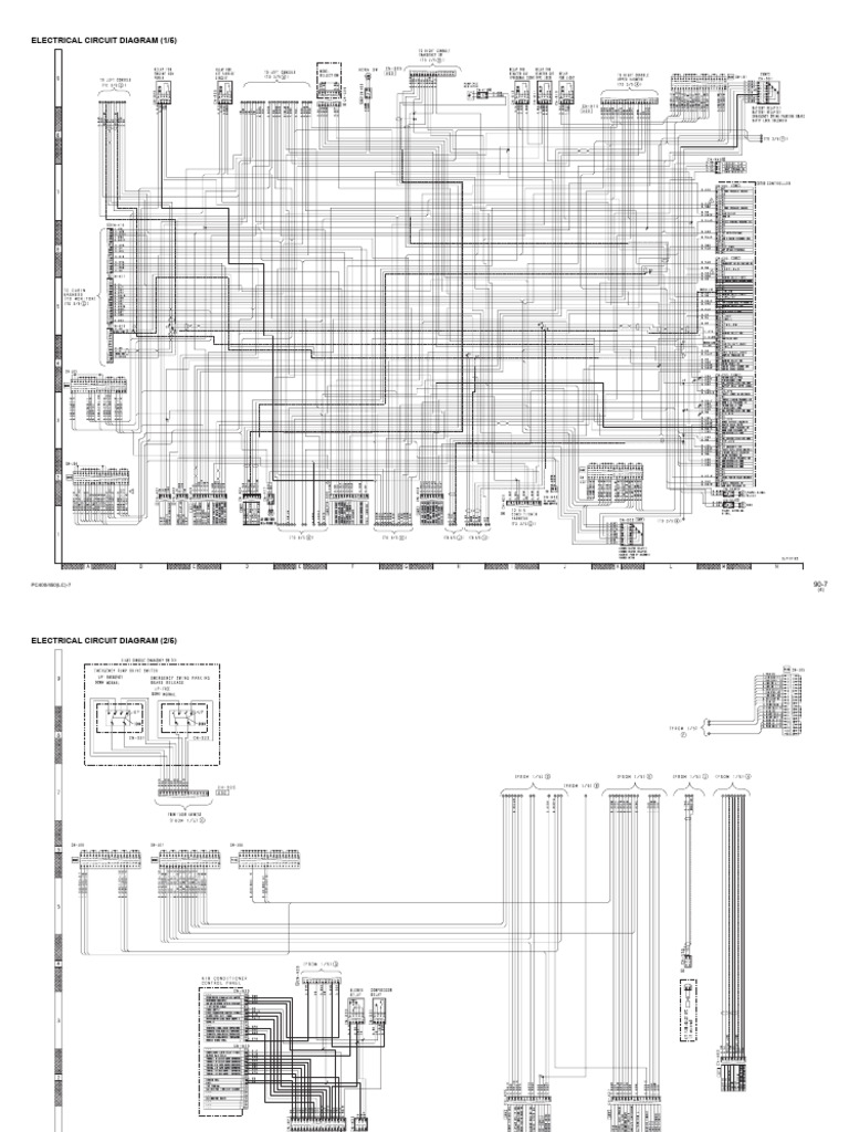 Elictic PC400 450-7 Komatsu | PDF | Electricity | Mechanical Engineering