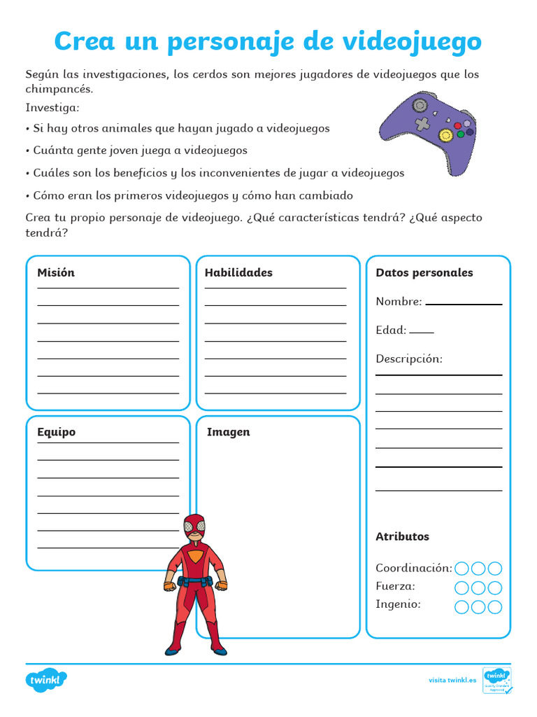 Crear Personaje Videojuego | PDF
